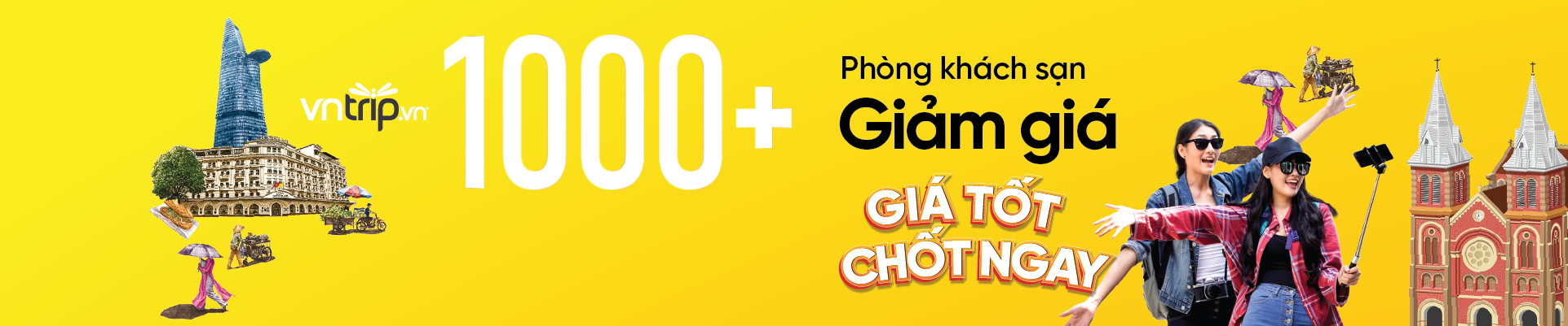 Vntrip: Đặt phòng khách sạn, vé máy bay, combo du lịch giá rẻ